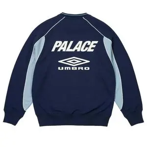 PALACE X Umbro Crewneck Sweatshirt - Blue