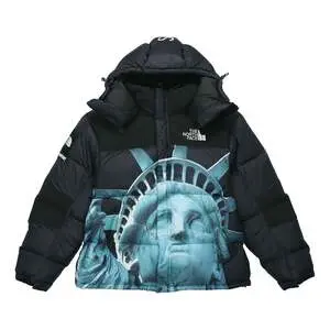 Supreme X The North Face Statue Of Liberty Mountain Jacket - Black/blue