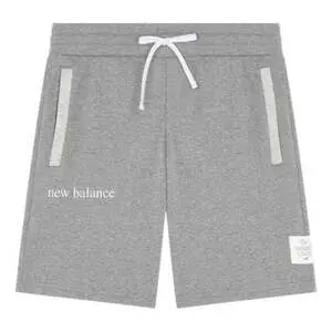 NEW BALANCE Essential Logo Shorts - Grey