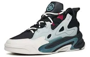 ANTA G6 "black Grey Blue" Athletic Sneakers - Grey/blue/black