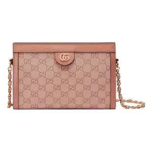 Gucci Ophidia Gg Small Shoulder Bag - Pink