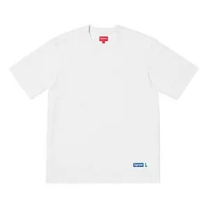 Supreme Ss19 Athletic Label Tee Sports Short Sleeve Gray - Grey