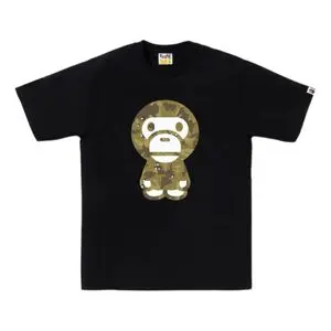 A BATHING APE Bitmap Big Baby Milo Tee