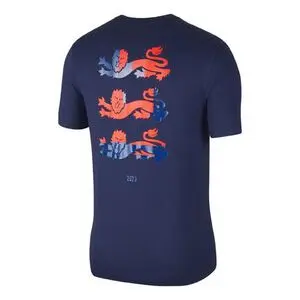 Nike England National Team 20/21 Training T-shirt 'navy Blue