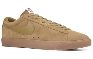 Nike Supreme X Blazer Low Gt 'golden Beige - Creamyellow/creamyellow/brown