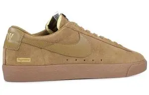 Nike Supreme X Blazer Low Gt 'golden Beige - Creamyellow/creamyellow/brown