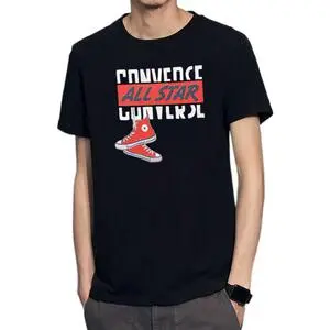 CONVERSE Dangling Chuck Short Sleeve T-shirt Asia Sizing