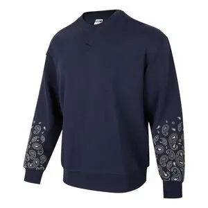 PUMA Paisley Graphic Crewneck Sweatshirt - Blue/white