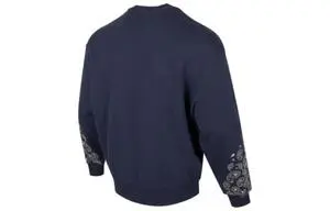 PUMA Paisley Graphic Crewneck Sweatshirt - Blue/white