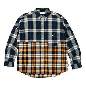 PALACE Checkmate Drop Shoulder Shirt - Navy
