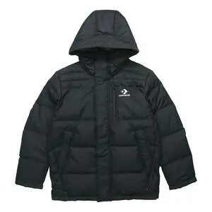 CONVERSE Down Feather Puffer Jacket - Black