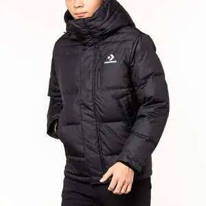 CONVERSE Down Feather Puffer Jacket - Black