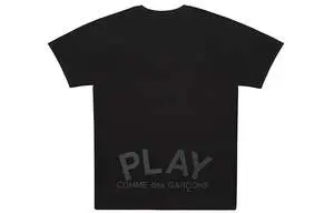 Play Comme Des Garcon Double Heart T-shirt