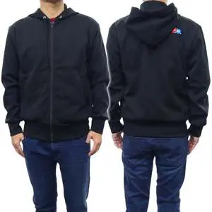 Play Comme Des Garcon X Invader Pixel Heart Full Zip Hoodie - Black