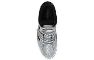 Gucci Basket Sneakers - Silver Black