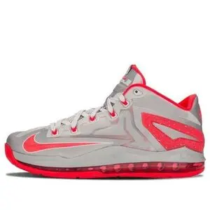 Nike Lebron Low Athletic Sneakers - Red/grey