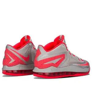 Nike Lebron Low Athletic Sneakers - Red/grey