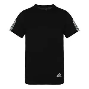 Adidas Run It Tee Soft Sports Round Neck Short Sleeve - Black
