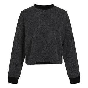 Nike Asymmetrical Yoga Statement Clean Cover-up Sweatshirt - Black