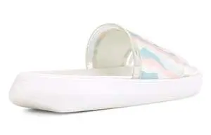 UGG Cali Collage Slide Slipper - Light Blue