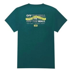 VANS Alphabet Printing Casual Short Sleeve Couple Style
