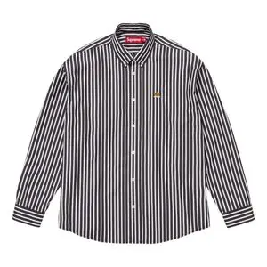 Supreme Ss26 Stripe Shirt - Black