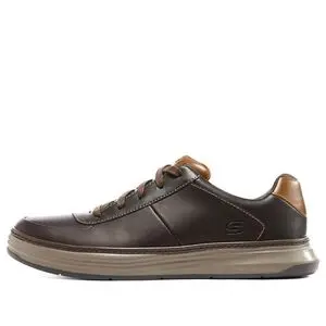Sketchers Moreno Lace-up Sneakers - Dark Brown