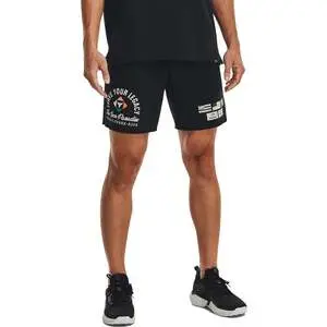 Under Armour Project Rock Heavyweight Terry Shorts - Black