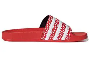 Adidas Adilette Slide 'polka Vivid - Red
