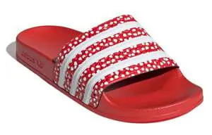 Adidas Adilette Slide 'polka Vivid - Red