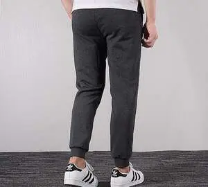 Adidas Neo M Trackpants Logo Printing Bundle Feet Sports Pants - Gray