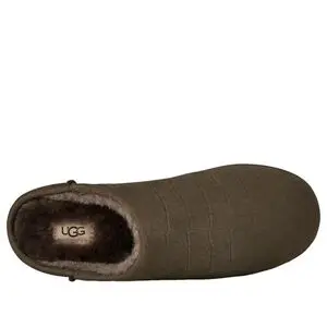 UGG Elea Embossed Slip-on Slipper - Dense Smoke