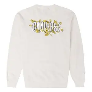 CONVERSE Graphic Crewneck Sweatshirt - Egret