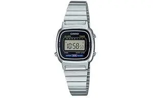 Casio Quartz Digital Watch With Water Resistance - Silver