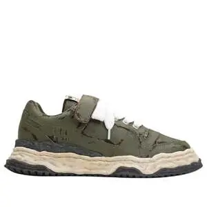 Mihara Yasuhiro X Keith Og Sole Film Attached Canvas Low Top Sneakers