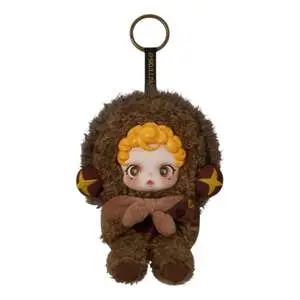 POP MART Skullpanda You Found Me Plush Doll Pendant 'sneaky Chestnut - Multi-color