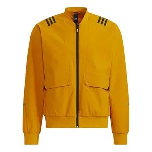 Adidas Th Bomb" Bomber Jacket With Stripe Printing - Default Color