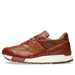 NEW BALANCE New Balance Horween Leather 998 Sneakers Brown/white