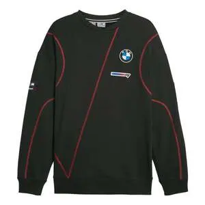 PUMA X Bmw Motorsport Garage Crew Sweatshirt - Black