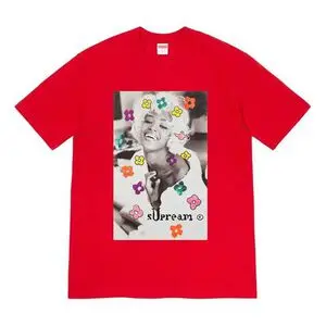 Supreme Ss20 Week 1 Naomi Tee Character Printing Short Sleeve - Red