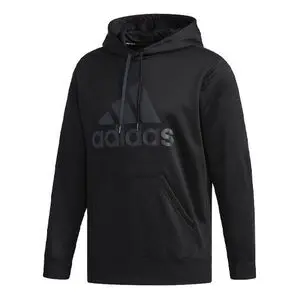 Adidas Hoodie With Logo - Black