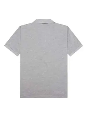 Play Comme Des Garcon Ss25 X Invader Pixel Heart Polo Shirt - Grey