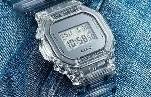 Casio G-shock Square Watch - Silvergray