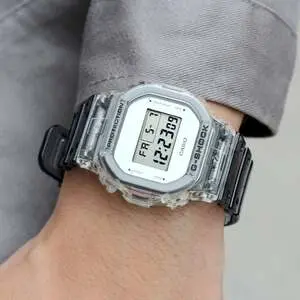 Casio G-shock Square Watch - Silvergray