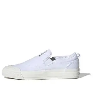 Adidas Nizza Rf Slip-on Sneakers - Cloud White/cloud White/off White