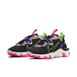 Nike React Vision Athletic Sneakers - Black