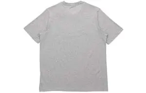 Adidas Essentials Embroidered Logo Sports Round Neck Short Sleeve Gray - Grey