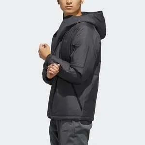 Adidas Xplr Insulated Hooded Jacket With Logo Detail