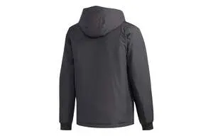 Adidas Xplr Insulated Hooded Jacket With Logo Detail