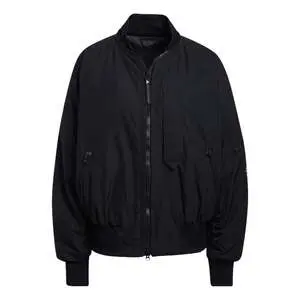 Adidas Stella Mccartney Woven Bomber Jacket Asia Sizing - Black